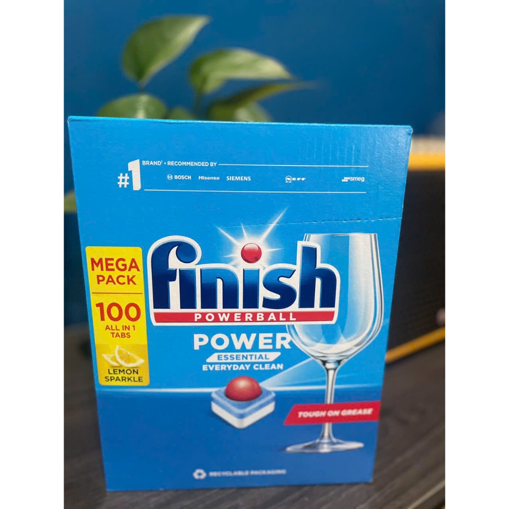 Viên rửa bát Finish Essential hộp 100 viên | Shopee Việt Nam