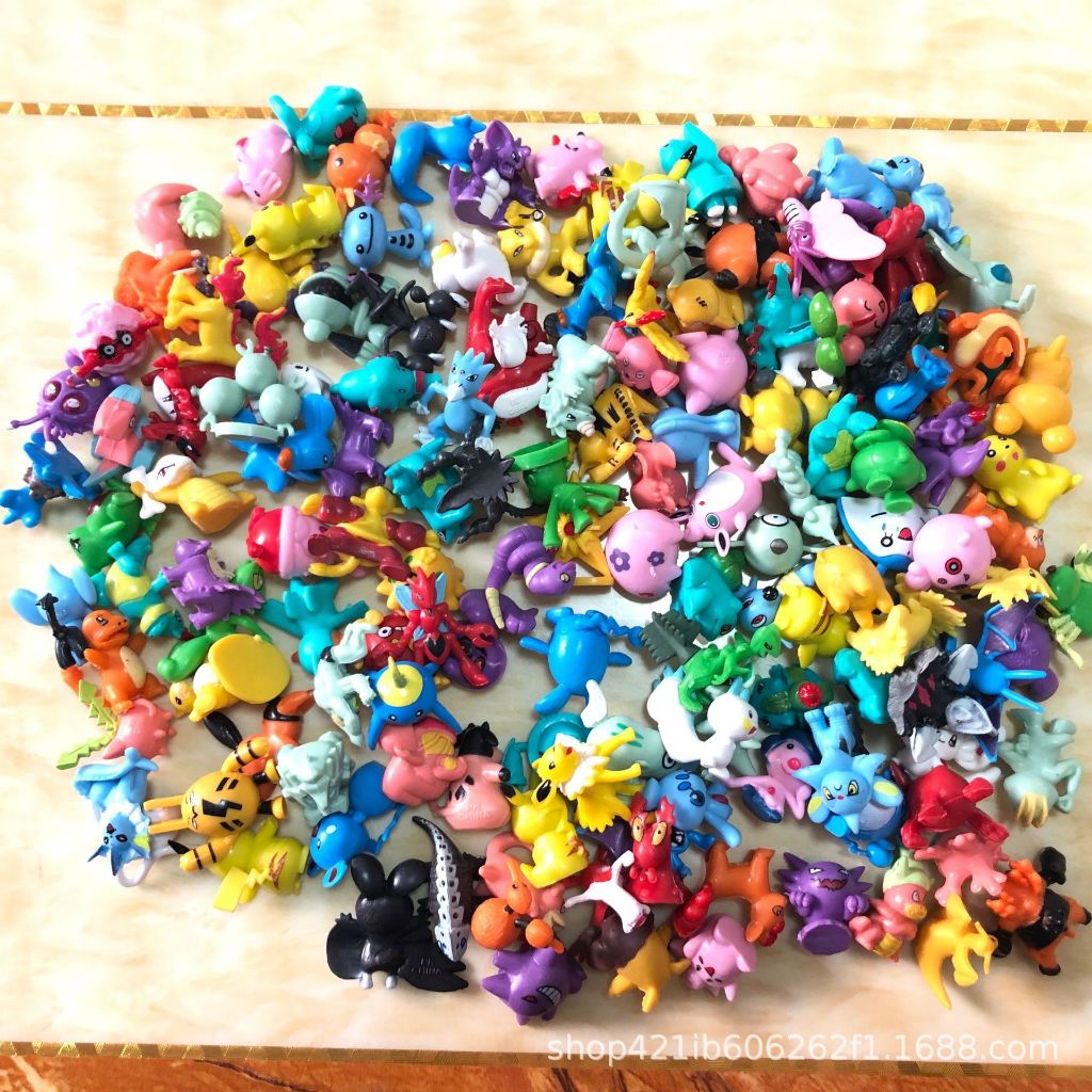 Mô Hình PokeMon, Bộ 144 Pokemon khác nhau, Ngâu Nhiên 1 Nhân Vật, Mô ...