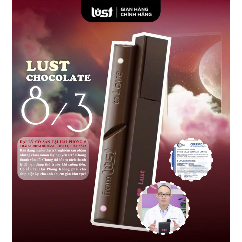 Lust Chocolate 1 Thanh Lẻ có sẵn | Shopee Việt Nam
