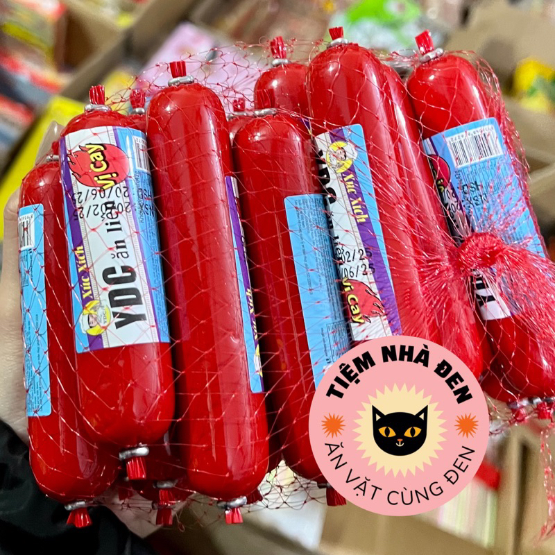 Sỉ Túi 30 Chiếc Xúc Xích Ăn Liền Vị Cay YDC Mới_Tiệm Nhà Đen | Shopee Việt Nam