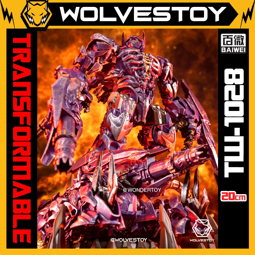 Mô Hình Baiwei TW-1028 Shockwave (SS56) DOTM Robot Biến Hình Xe Tăng ...