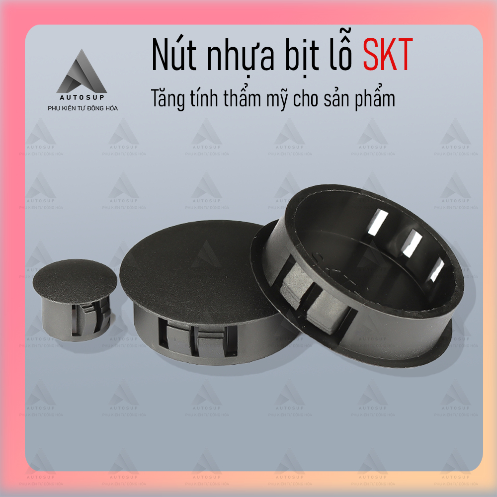 [10 cái_Loại tốt] Nút nhựa bịt lỗ, Nút bịt lỗ khoét, SKT-16, SKT-20, SKT-25, SKT-30, SK-40 ...