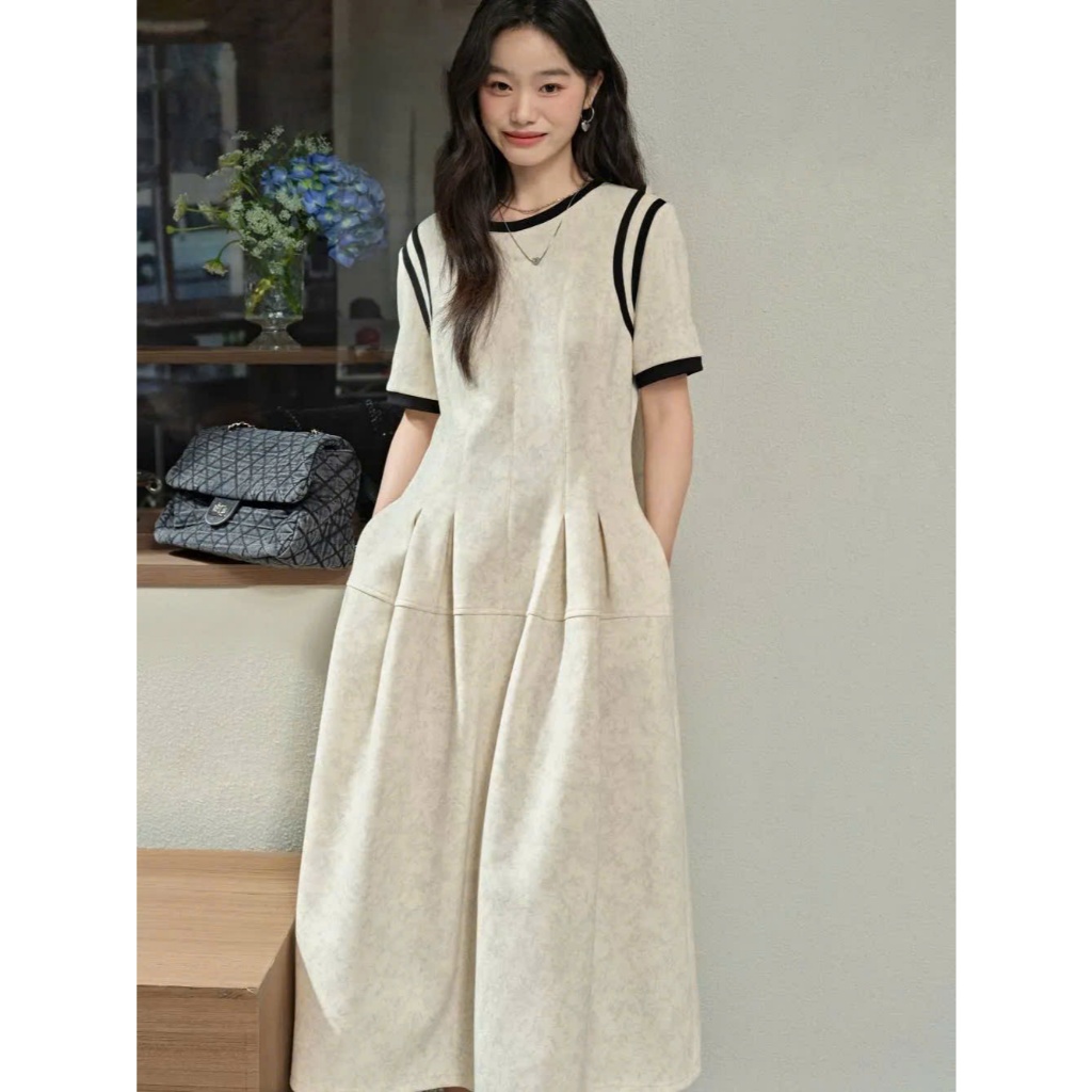 C0096 Váy dài chiết eo hàng xuất của KUOSE - NAtsushi | Shopee Việt Nam