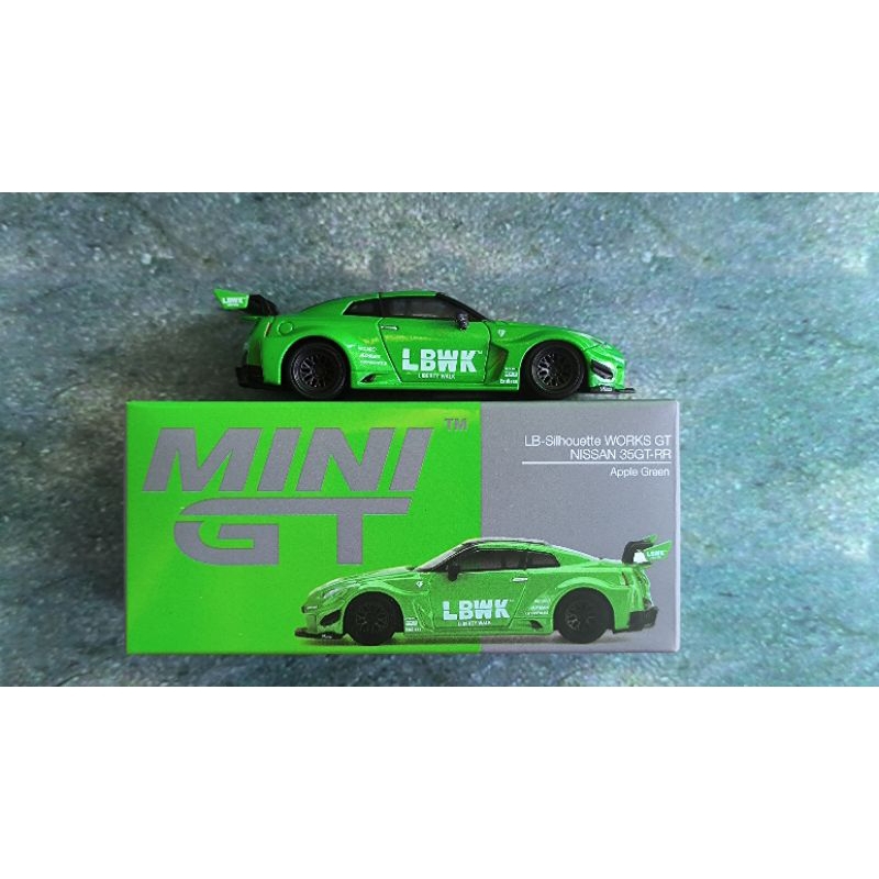 Mini gt Nissan Gtr R35 LBWK ( Apple Green ) | Shopee Việt Nam
