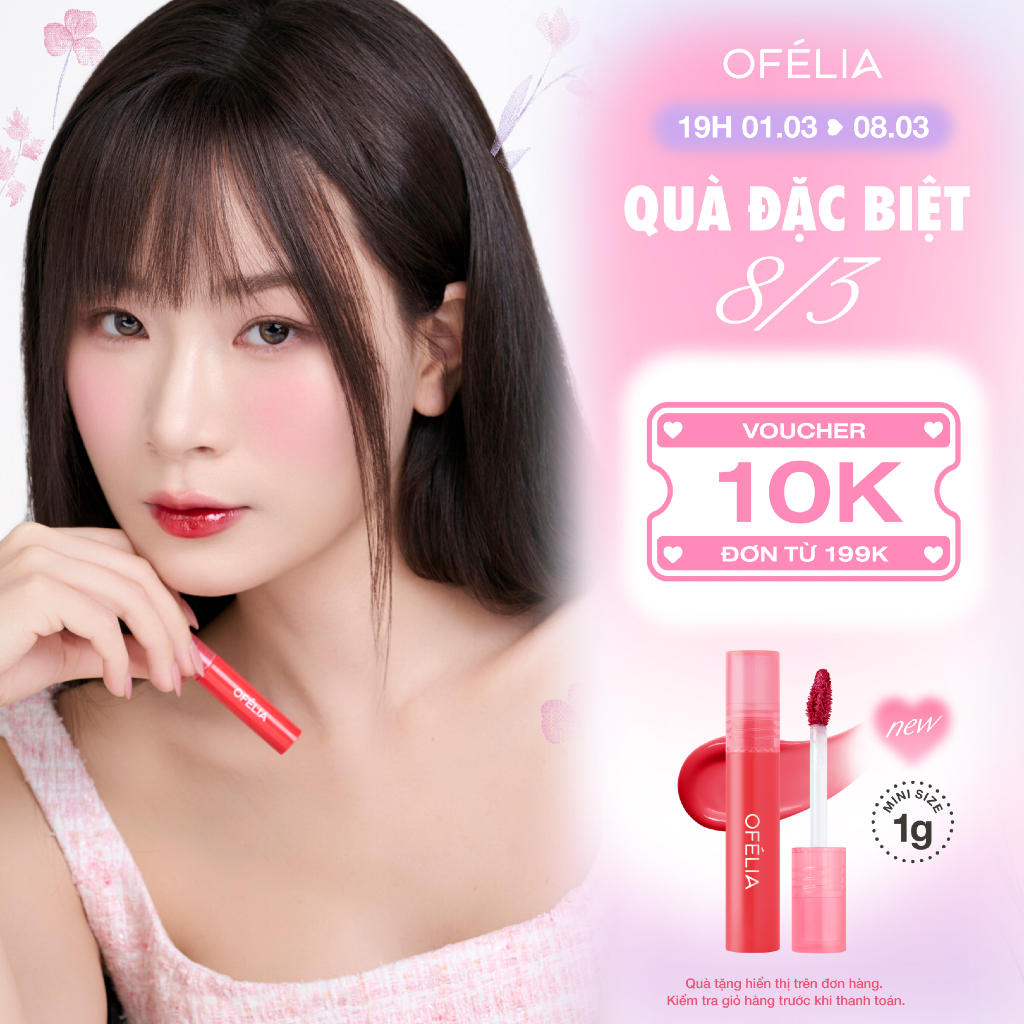 [LS] Son Tint Bóng OFÉLIA Lolli Glow Tint (3.9g) | Shopee Việt Nam