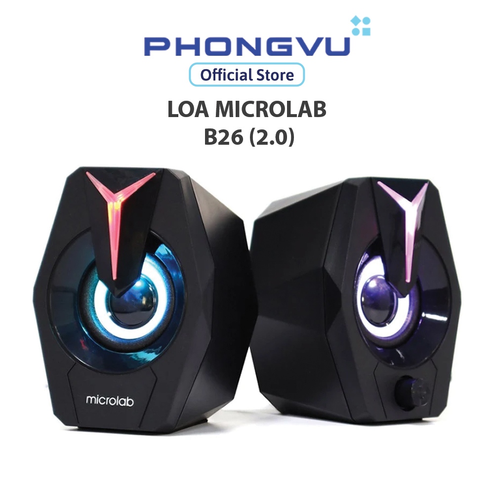 Loa Microlab B26 (2.0) - Bảo hành 12 tháng | Shopee Việt Nam