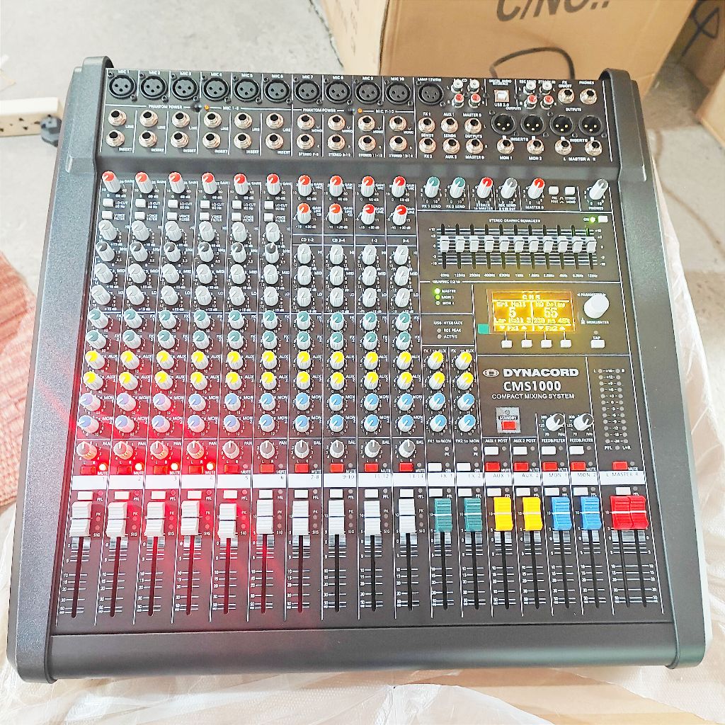 Bàn Mixer DYNACORD CMS1000 CMS 1000 loại 1 tặng 2 Dây CANON - AV ...