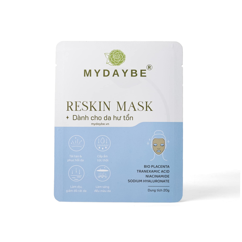 Mặt nạ RESKIN MASK_HA, Niacinamide, BIO Placenta | Shopee Việt Nam