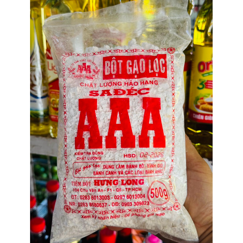 Bột gạo lọc AAA Sa Đéc gói 500g | Shopee Việt Nam