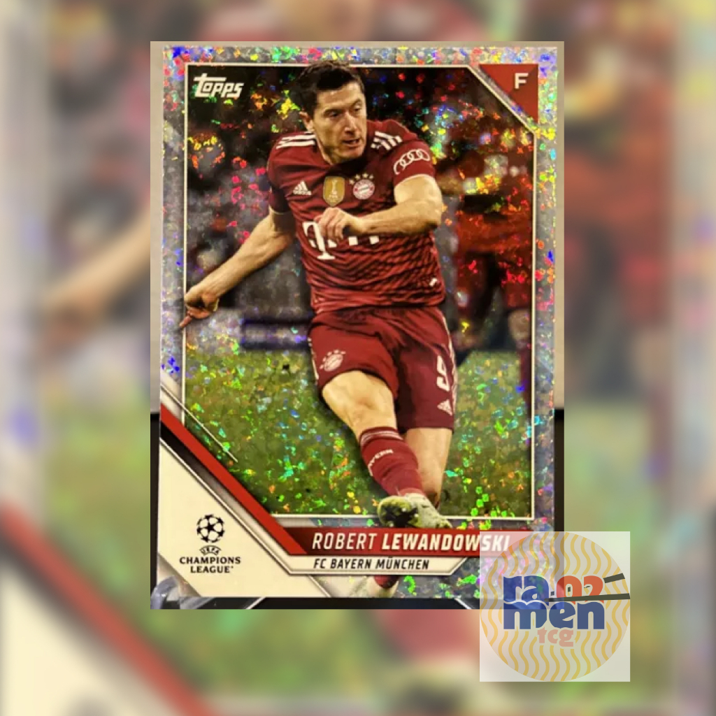 [Ramen02] Thẻ Bóng đá Chính hãng TOPPS - Robert Lewandowski - 108 ...