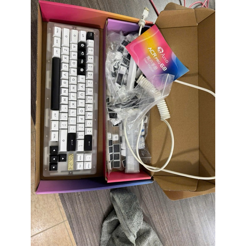 Bàn phím AKKO ACR68 Pro 2nd (RGB / Hotswap / AKKO CS Crystal / Gasket Mount) | Shopee Việt Nam