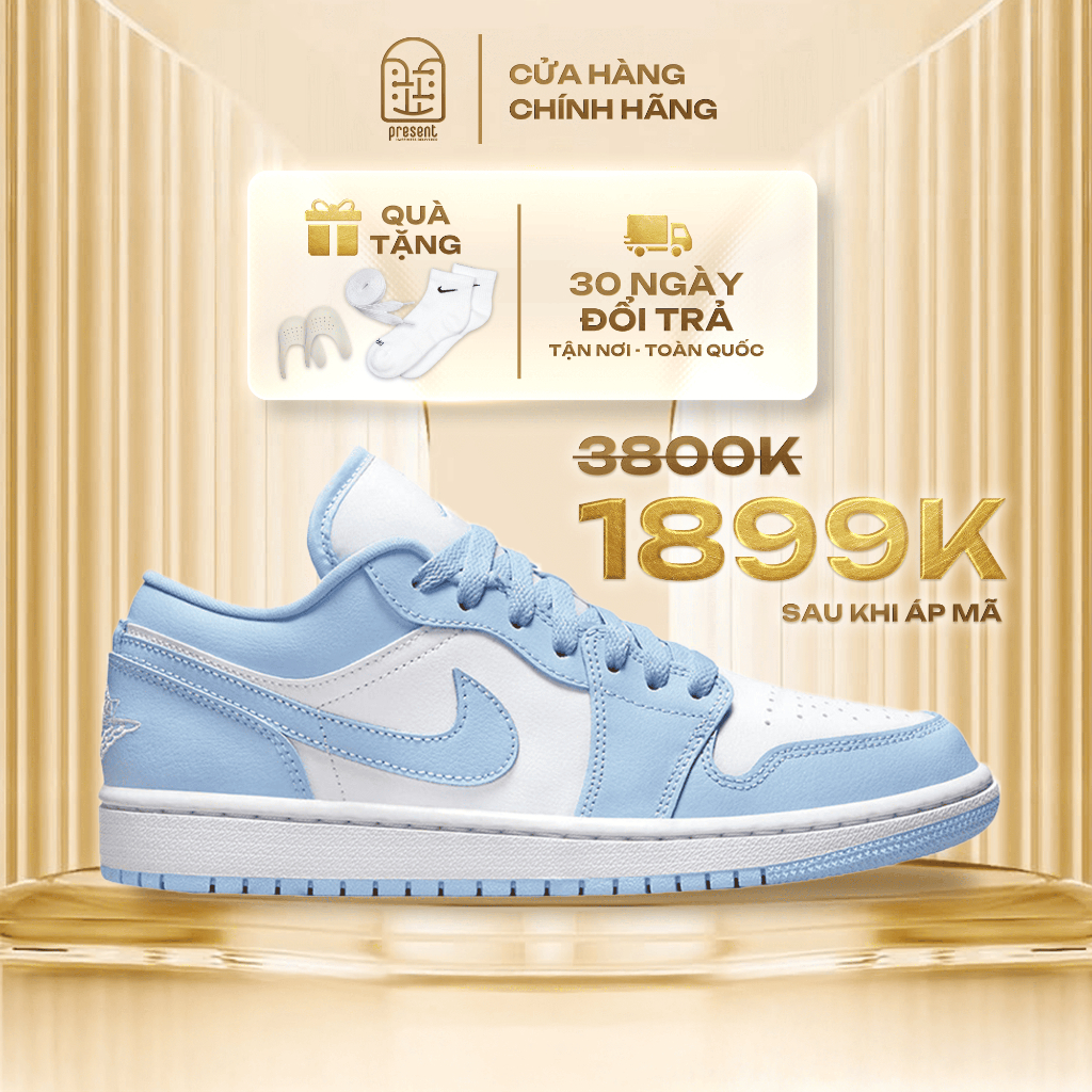Giày Air Jordan 1 Low ‘Aluminum’ chính hãng cho nam nữ, JD1 Low ...