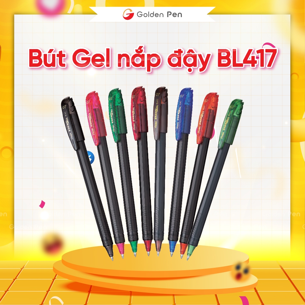 Bút Gel Pentel Energel BL417 0.7mm Khô Nhanh Mực Đẹp Bút Gel Nhiều Màu ...