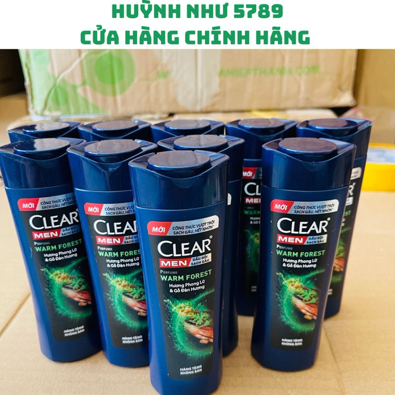 [CHÍNH HÃNG]01 chai dầu gội clear men sạch gào ngứa chai nhỏ du lịch ...