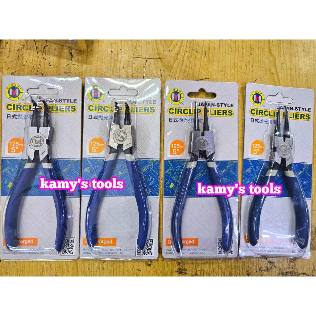 Kìm mở phe nhỏ C-mart 5 inch 125mm cong thẳng bóp vào bung ra B0024-05 ...