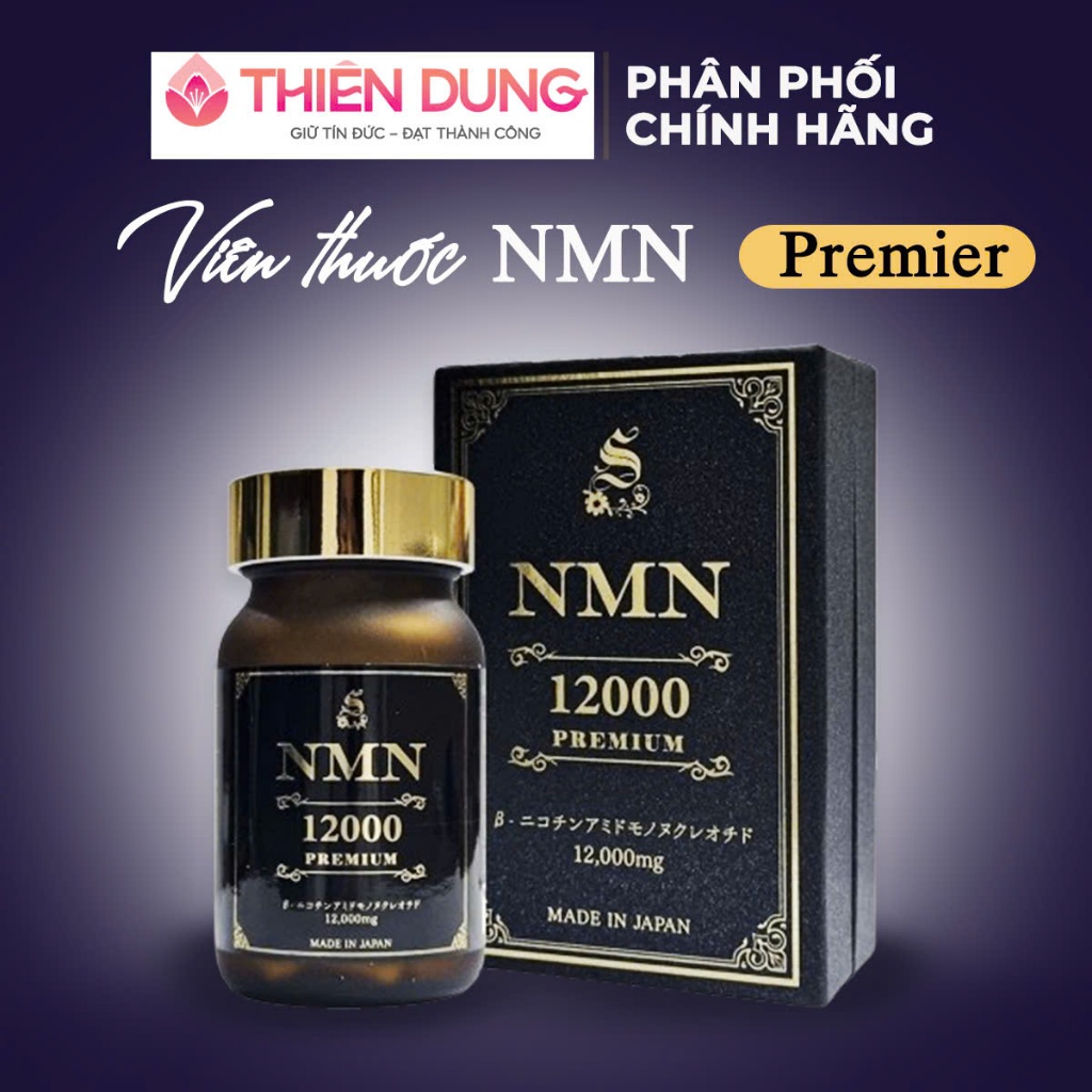 Viên Uống Bổ Sung NMN 12000 Premium lọ 60 Viên | Shopee Việt Nam