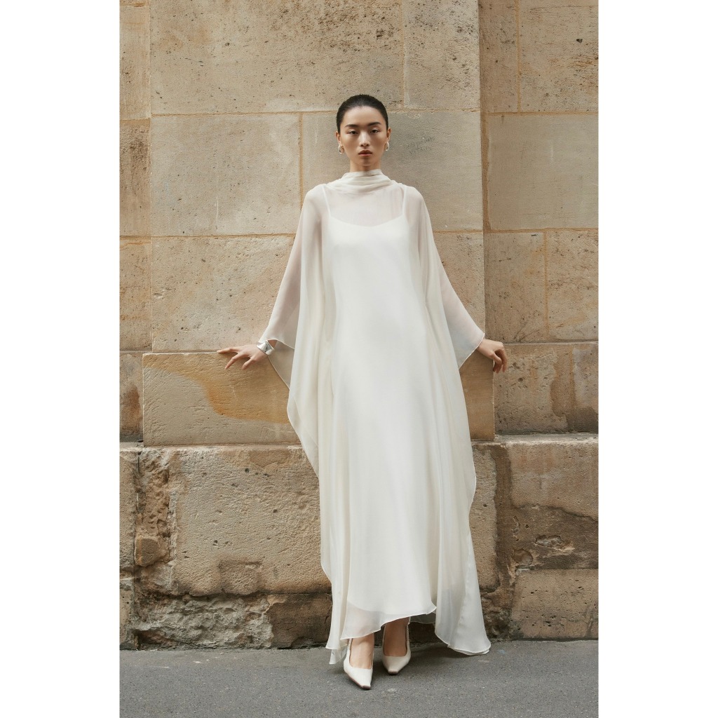 Đầm lụa Mary Rose Dress HUONG BOUTIQUE HBV1318 | Shopee Việt Nam