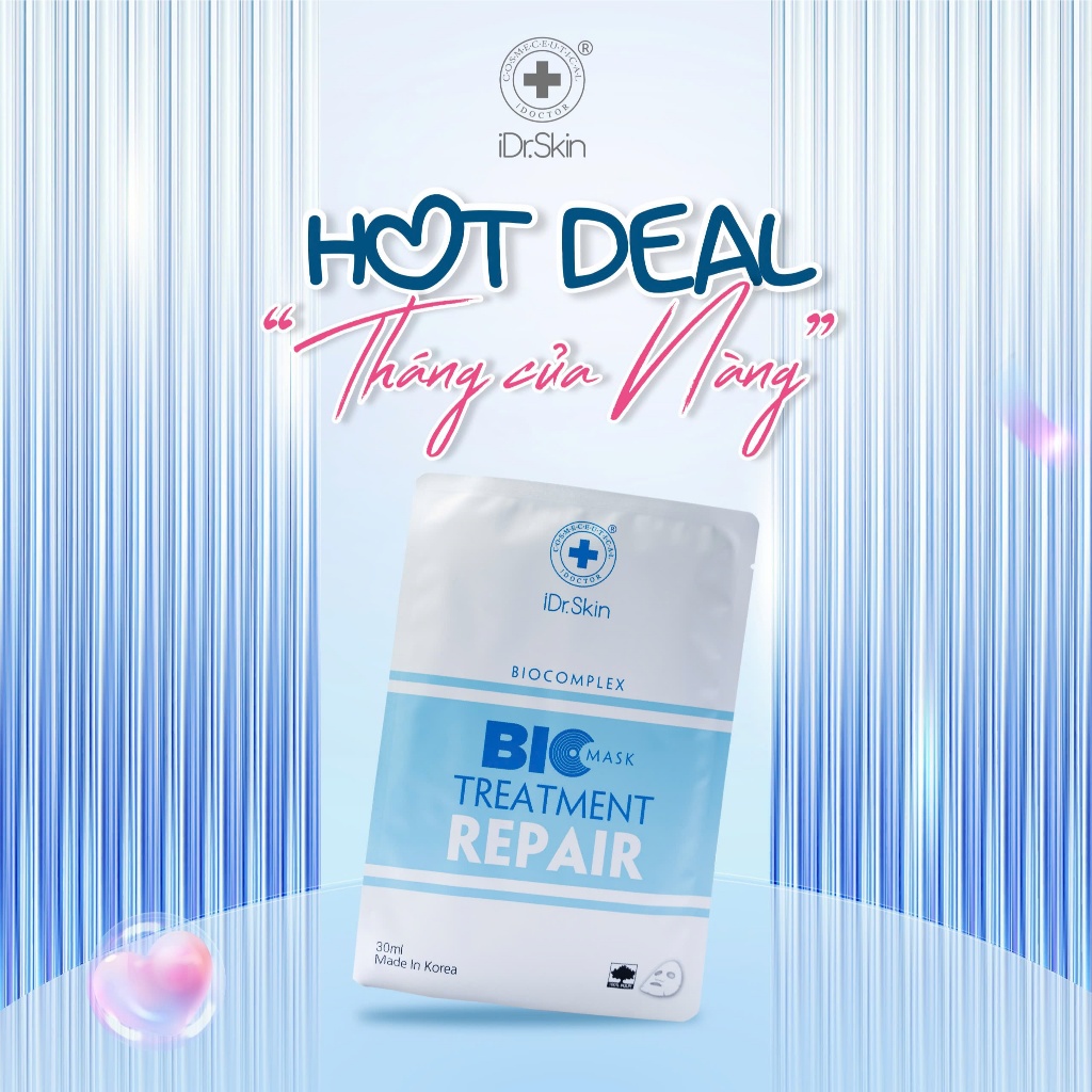 [iDr.Skin Chính Hãng] Mặt nạ sinh học iDr.Skin Bio Mask - Phục hồi da ...