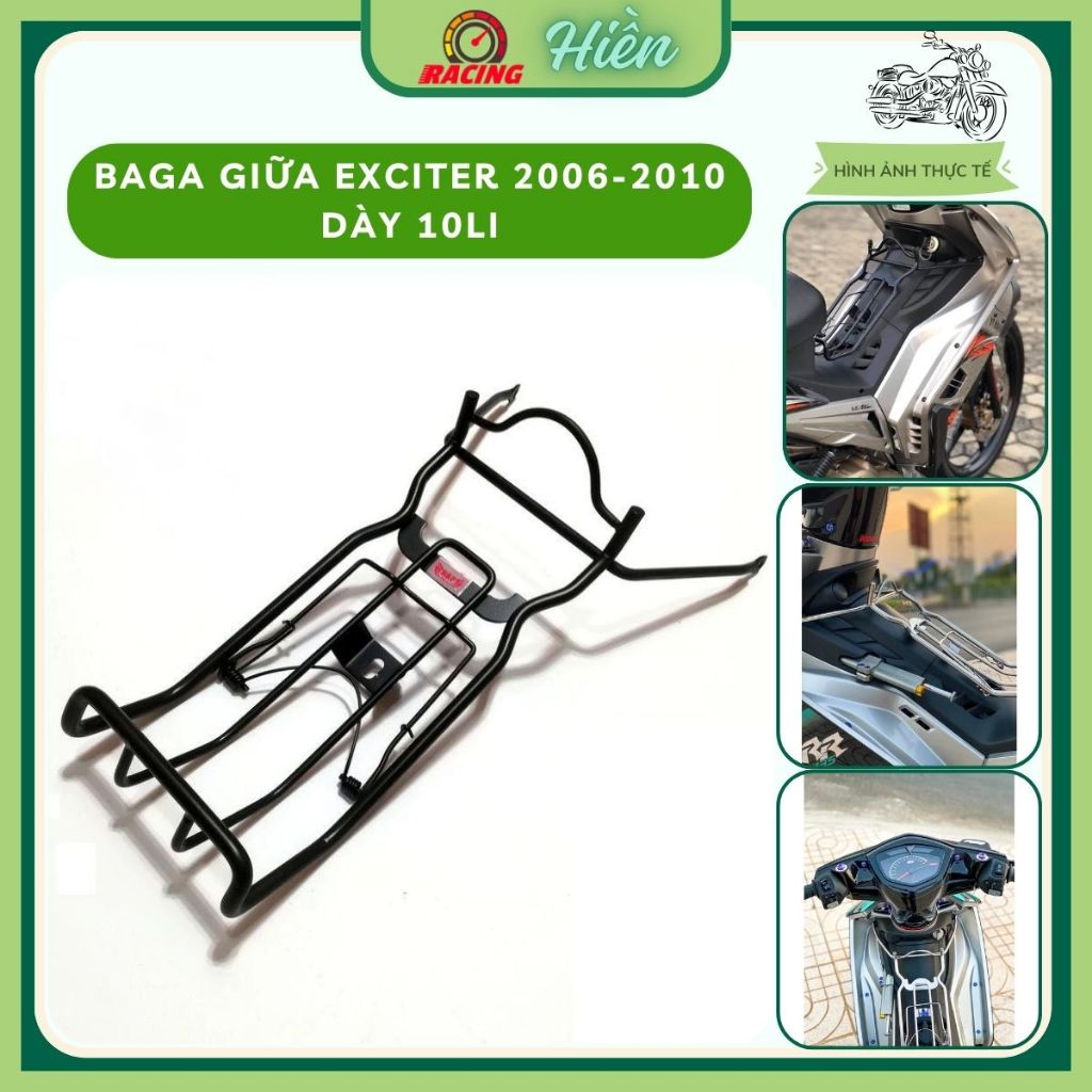 Baga Inox Exciter 2010 - Dày 10li, Lắp Đặt Như Zin, Phù Hợp Exciter 2006-2010 | Shopee Việt Nam