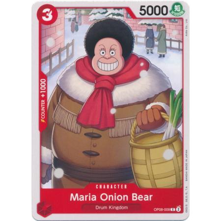 Thẻ bài one piece Maria Onion Bear - OP08-009 - Common – chính hãng bandai | Shopee Việt Nam