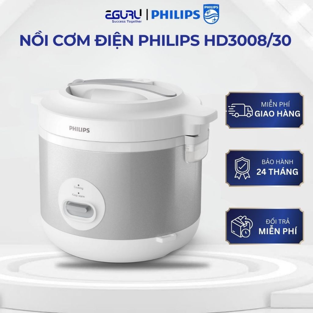 Nồi cơm điện Philips Series 1000 HD3008/30 | 1.8 lít | 780W - Hàng ...