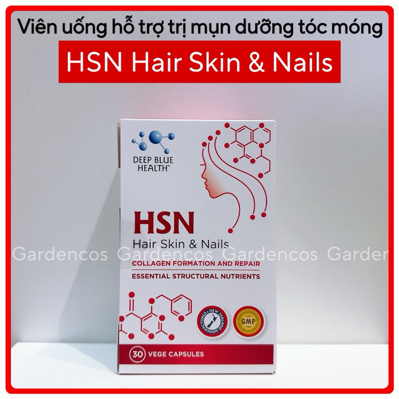 DB HSN Hair Skin and Nail Viên Uống Hỗ Trợ Loại Bỏ Mụn Dưỡng Móng Tóc ...