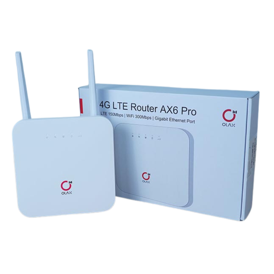 Bộ Phát Wifi 4G Olax AX6 PRO B Tốc Độ 150Mbps, Cắm Điện Trực Tiếp + Pin 4000mAh, Wifi 300Mbps ...