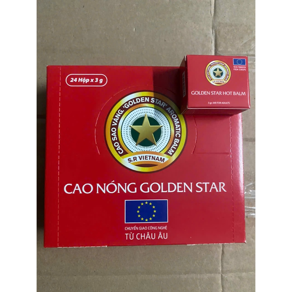 Combo 5 Hũ Cao Sao Vàng Golden Star 3g, Giảm Nhức Đầu Sổ Mũi Cảm Cúm | Shopee Việt Nam