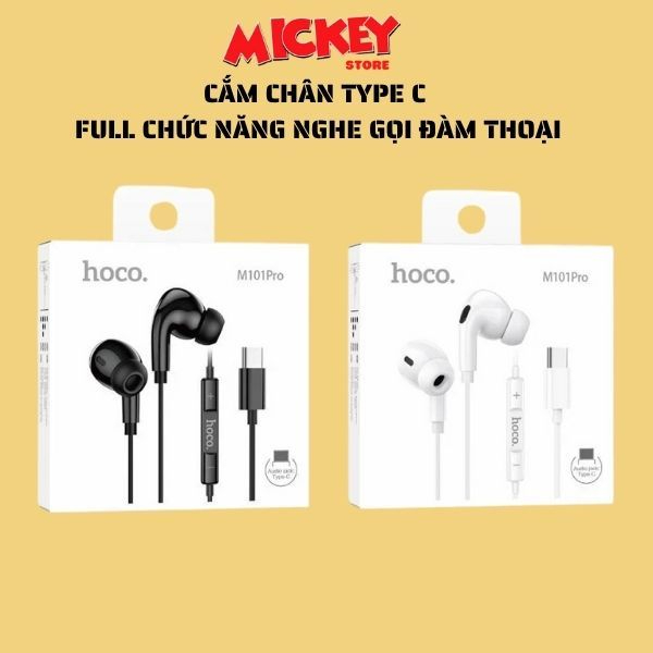 TAI NGHE NHÉT TAI CÓ DÂY HOCO M101 PRO TYPE-C – ÂM THANH SỐNG ĐỘNG, ĐÀM THOẠI RÕ NÉT | Shopee ...