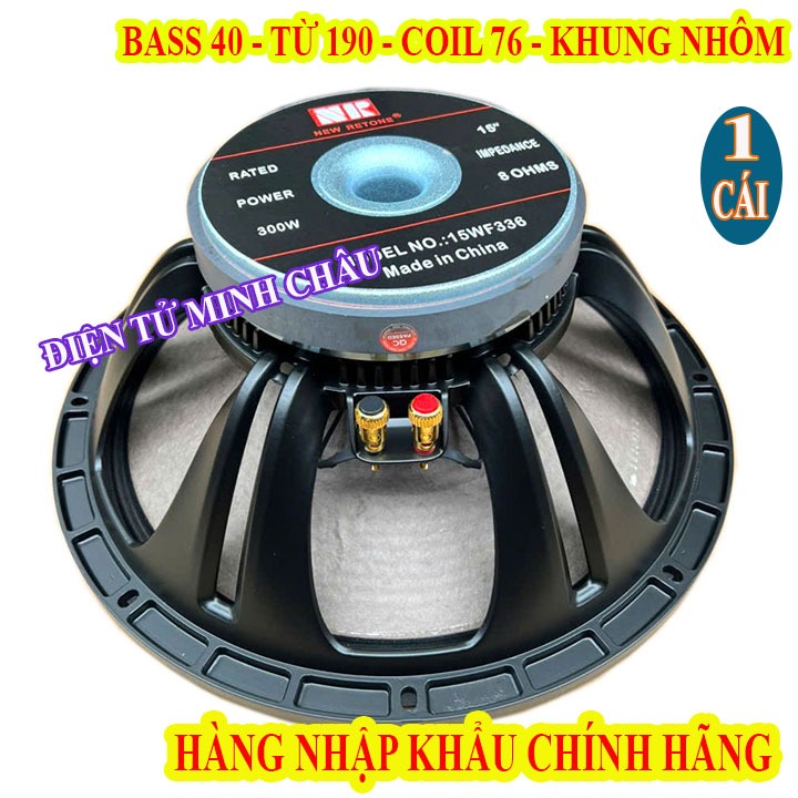 CỦ LOA BASS 40 NR 15WF336 NHẬP KHẨU CHÍNH HÃNG TỪ 190 COIL 76 CAO CẤP - GIÁ 1 CHIẾC | Shopee ...