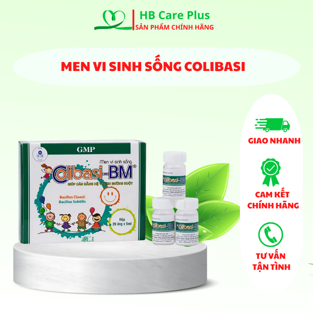 Men vi sinh sống Colibasi-BM hỗ trợ rối loạn tiêu hóa, giúp bé ăn ngon ...