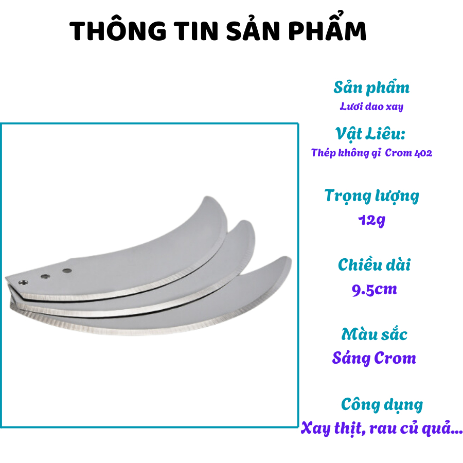Cánh dao xay đa năng kích thước lớn 9.5cm | Shopee Việt Nam