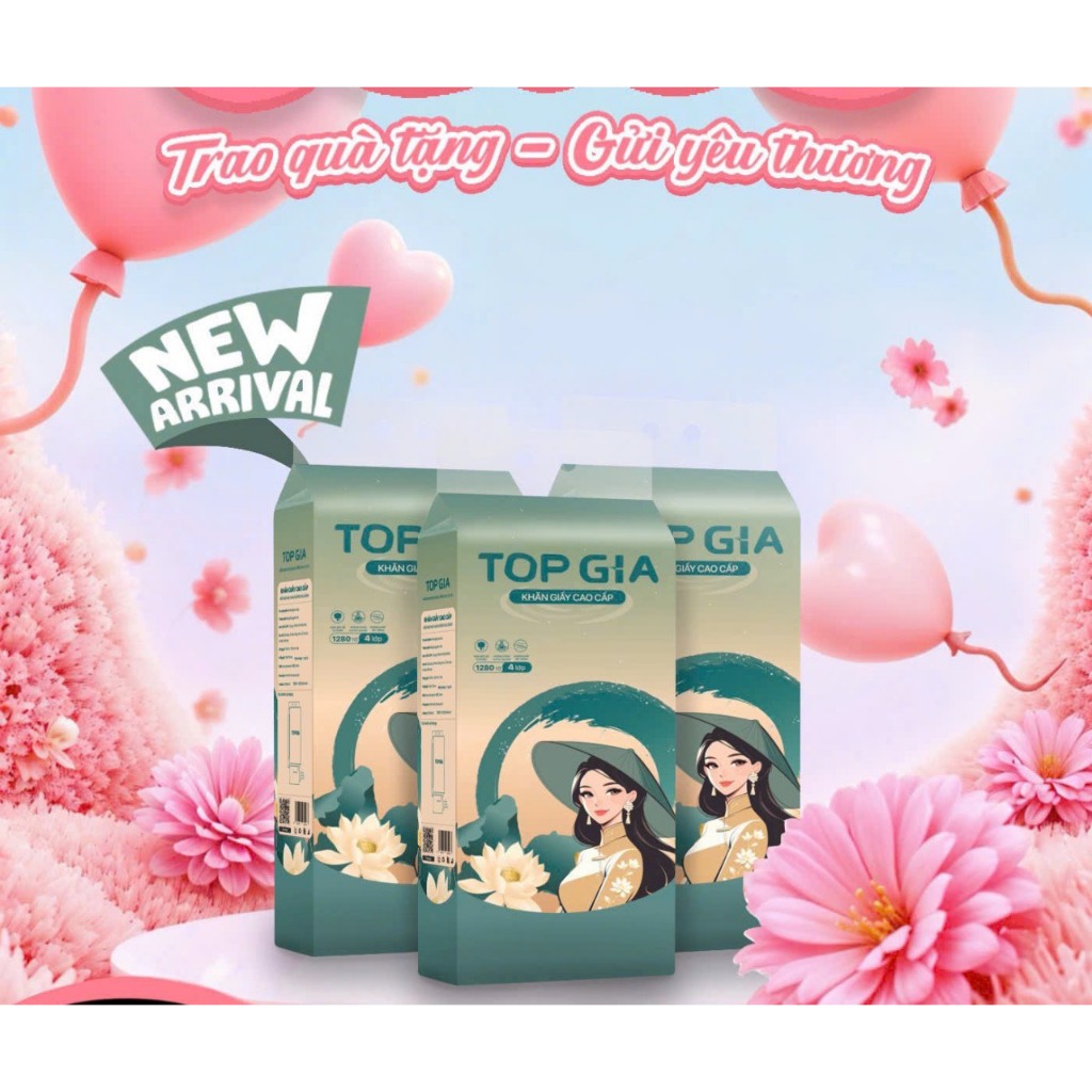 ( Mẫu Mới ) 1 Thùng Giấy vệ sinh treo tường TopGia thùng 6 Bịch - Treo Đa Năng ,Rút Treo Trường ...