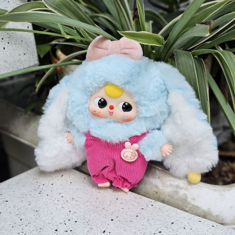 Chọn mẫu sưu tầm-Baby three thỏ Macaron V2 màu xanh váy hồng | Shopee ...