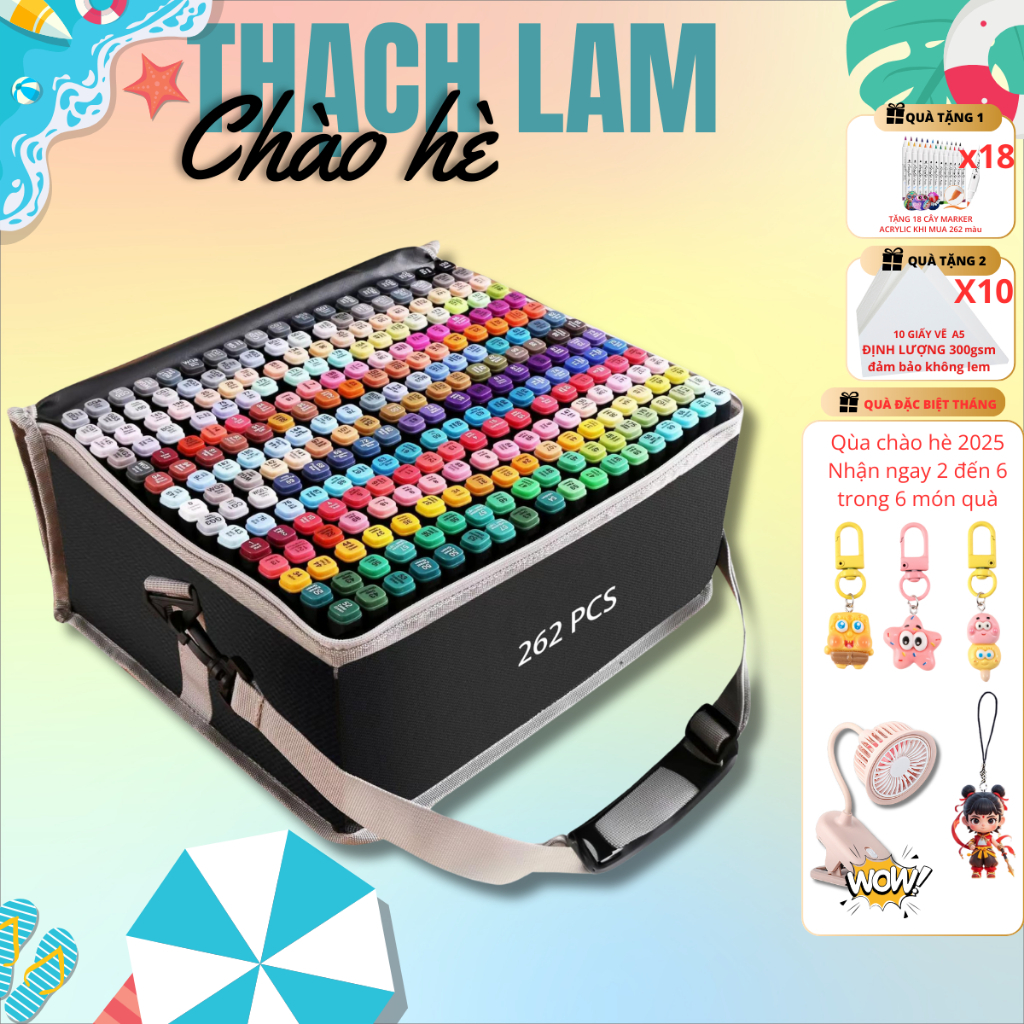 Hỏa tốc Bút Màu Marker Touch 48-60-80-100-168-262 Cây Chuyên Nghiệp Kèm ...