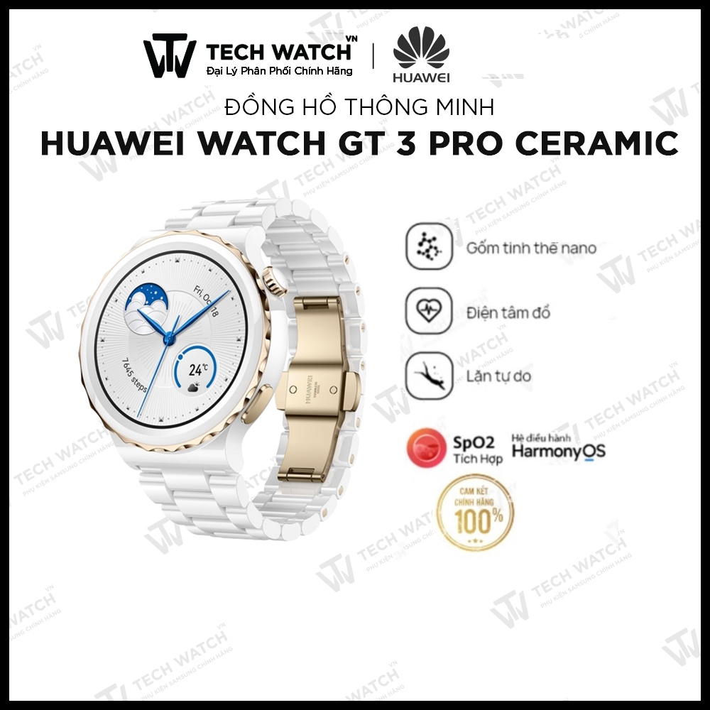 [ HUAWEI WATCH GT 3 Pro Ceramic ] - Đồng Hồ Thông Minh HUAWEI WATCH GT ...