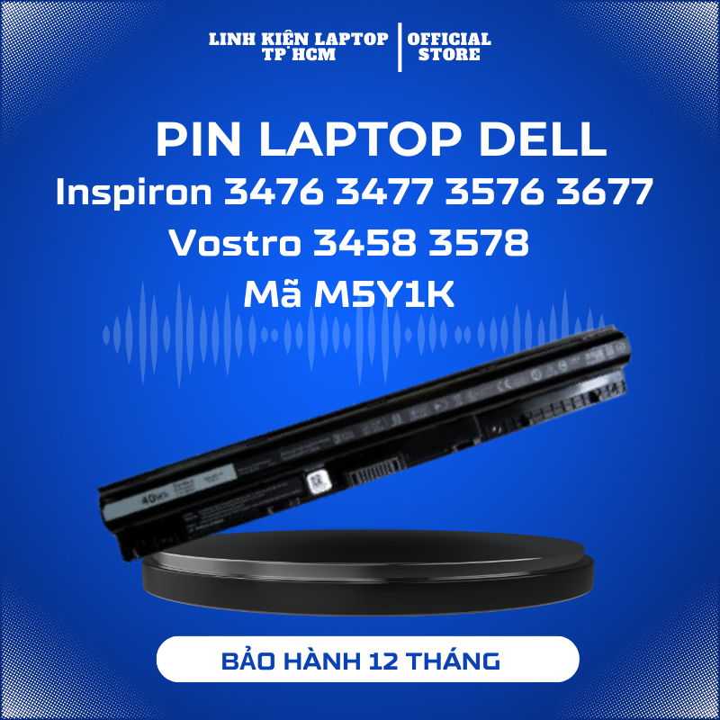 Pin Dell Inspiron Vostro 3578 3568 3558 3576 3458 3468 3478 3467 3451 ...