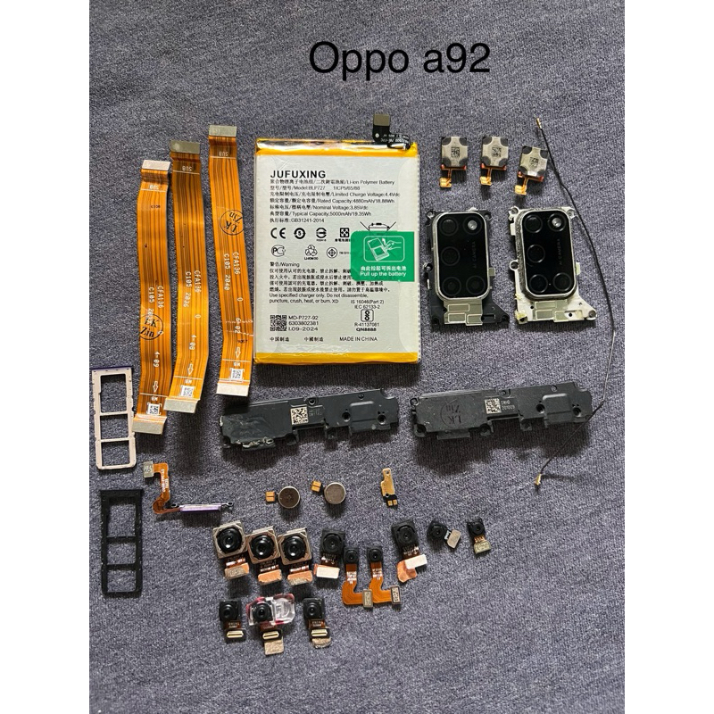 Linh kiện zin bóc máy oppo a92/a52/ Camera trước sau , Cụm sạc , cáp ...