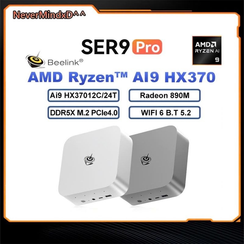 Máy tính siêu nhỏ Mini PC Beelink Ser9 Pro Ai HX370 | 890M | GTR7 ...