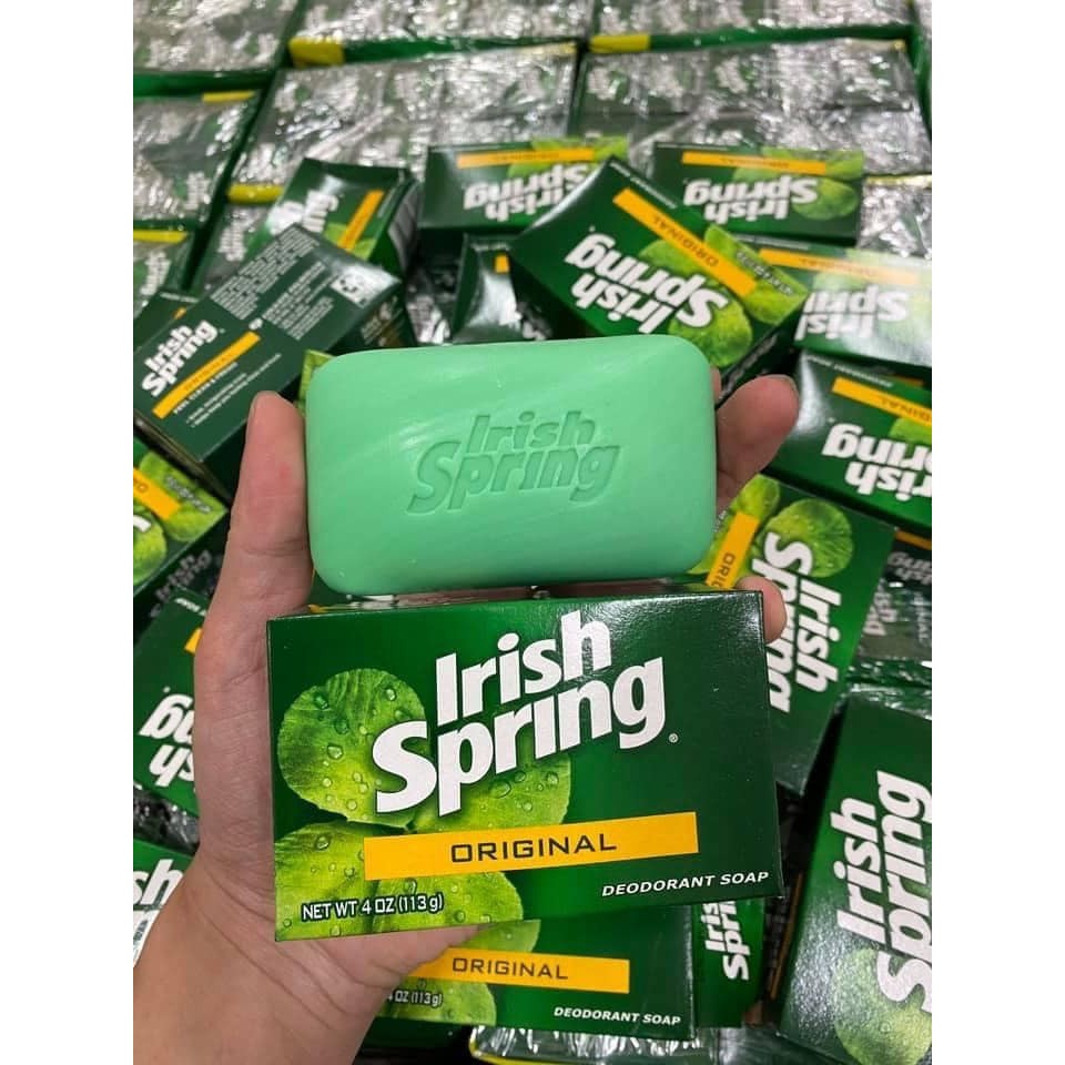 (CHÍNH HÃNG) 1 CỤC Xà Phòng Irish Spring Feel Clean And Fresh 113G ...