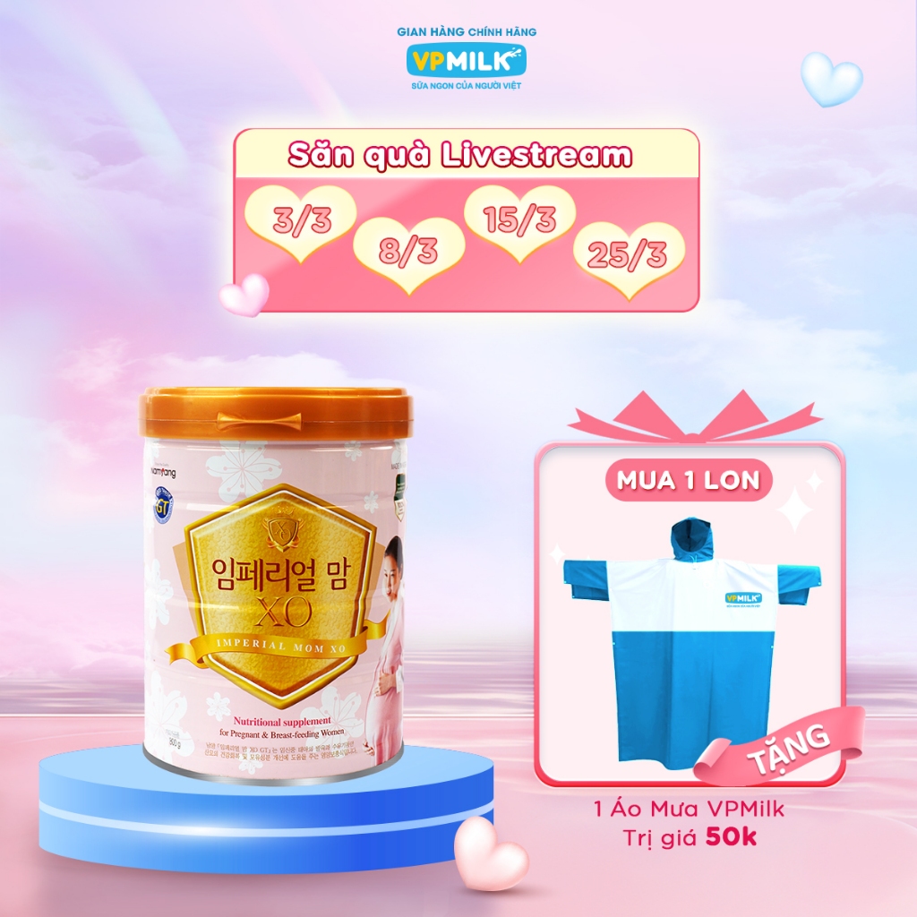 Sữa bột Namyang Imperial Mom XO GT 800g (mẹ mang thai và cho con bú) | Shopee Việt Nam