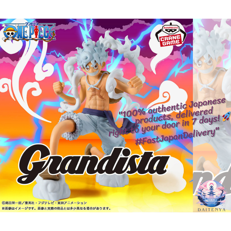 [BANPRESTO]One Piece Grandista MONKEY D. LUFFY GEAR 5 Figure | Shopee Việt Nam