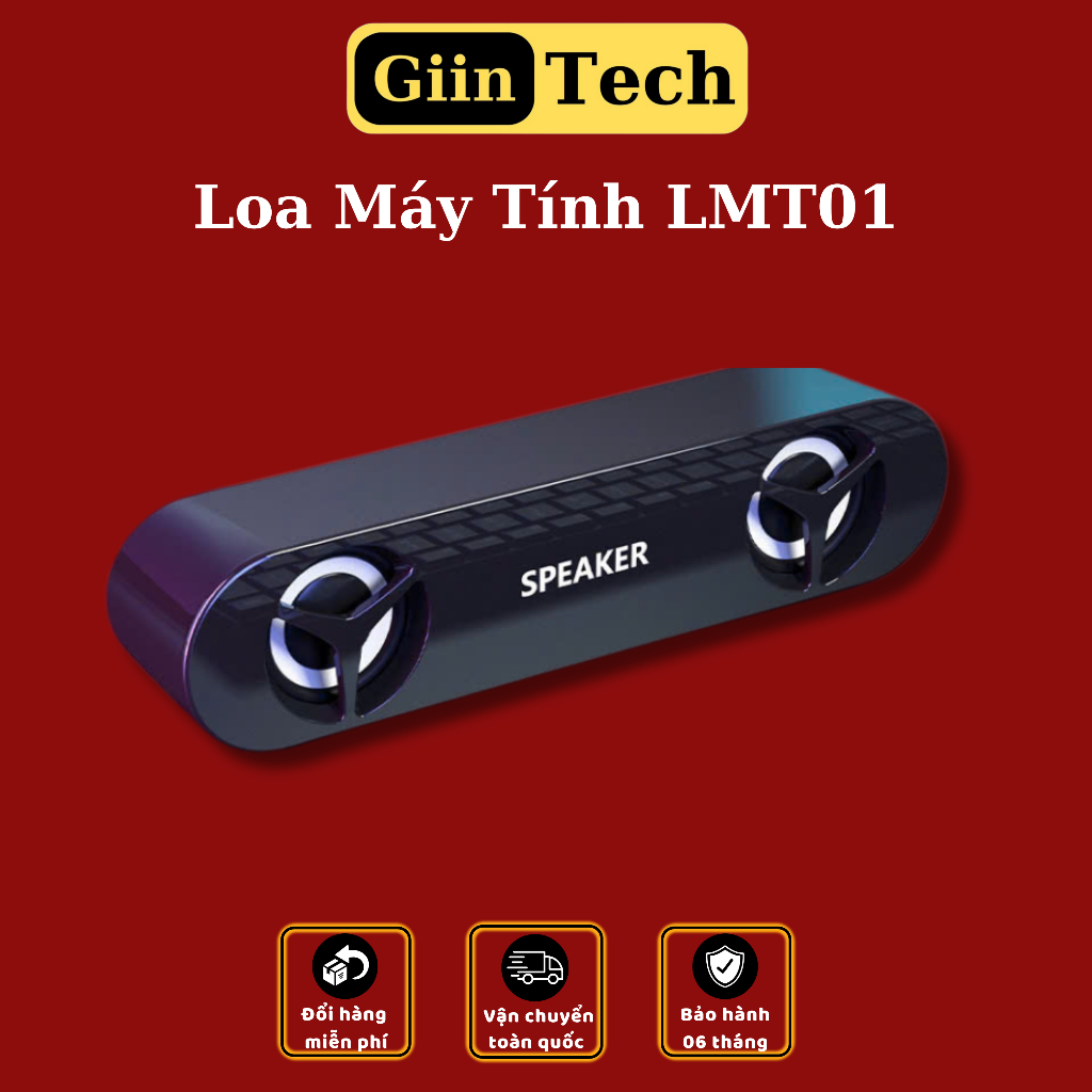 Loa Máy Tính Có Dây Để Bàn - Loa Vi Tính Bass Âm Thanh LMT01 | Shopee ...
