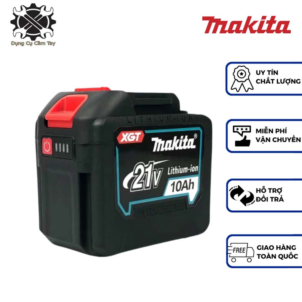 Pin 20 Cell Makita 21v Chân Pin Phổ Thông M21 Có Đèn Báo Pin Dòng Xả Cao Mạch 3 Mosfet | Shopee ...