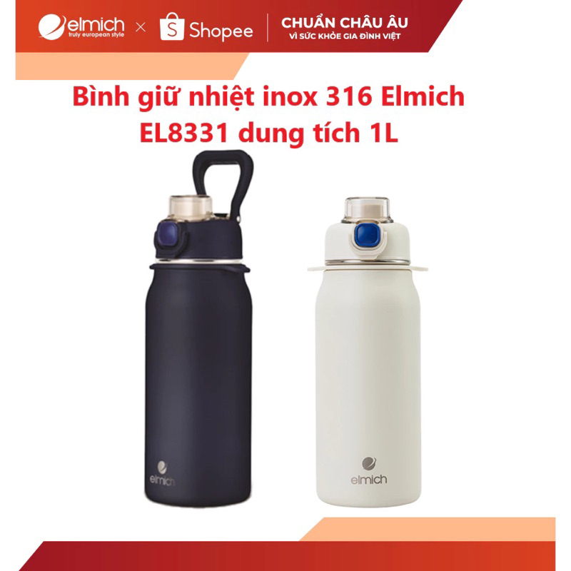 Bình giữ nhiệt Inox 316 ELMICH - EL8331 - Dung tích 1 L | Shopee Việt Nam