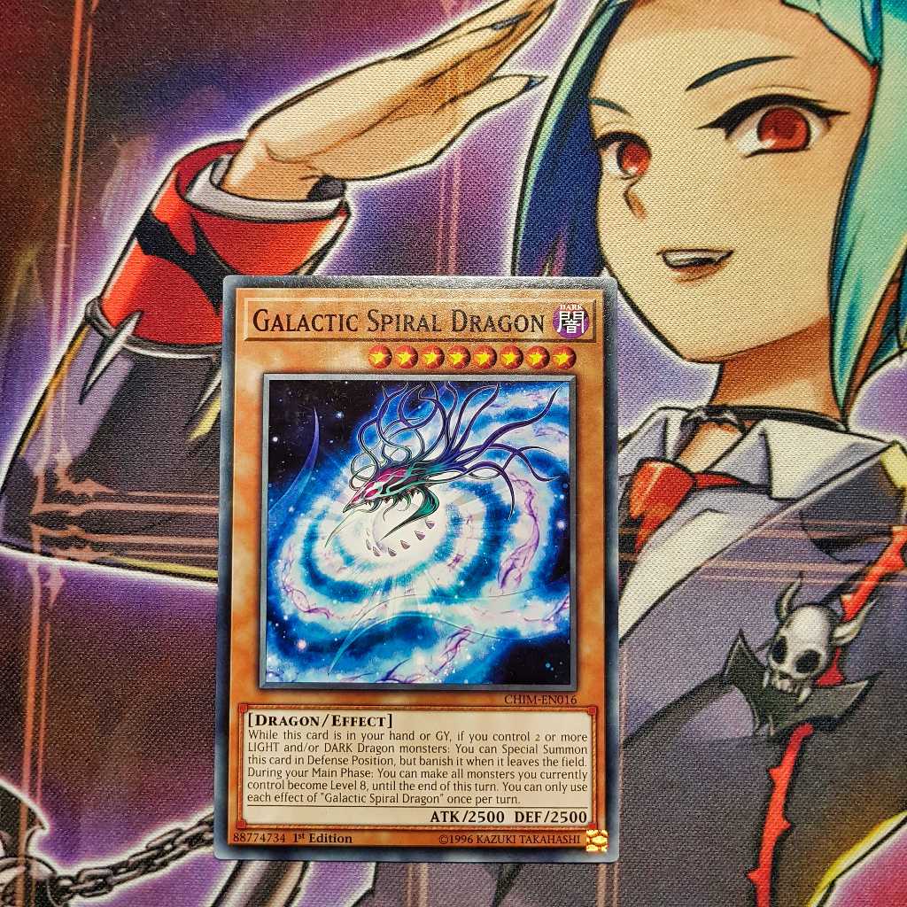 Thẻ bài Yugioh chính hãng | Galactic Spiral Dragon | CHIM Common ...
