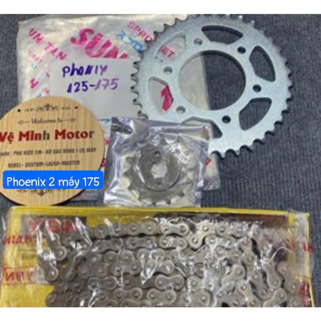 Nhông sên dĩa Phoenix 175,Nhông xích phoenix 175 | Shopee Việt Nam
