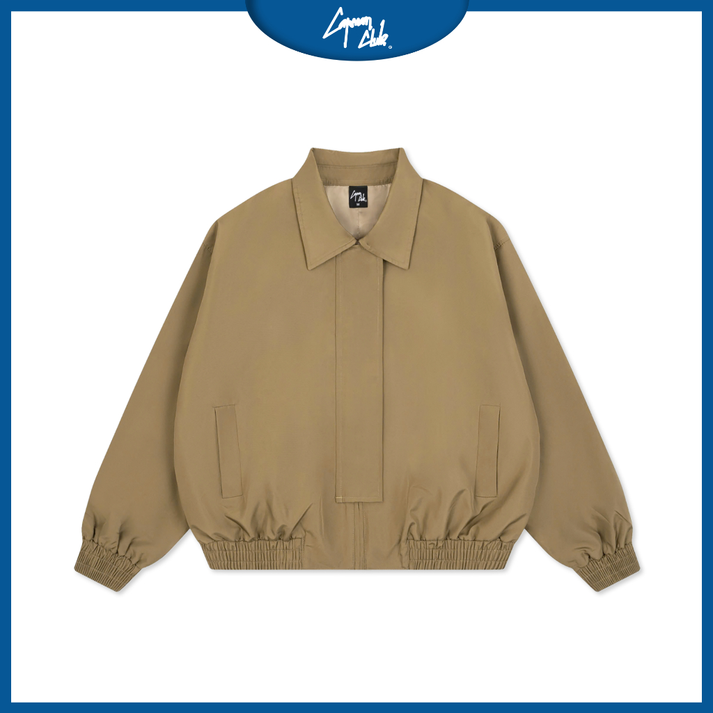 [NEW] Áo khoác nam phom Boxy BUCATI màu nâu be dáng ngắn CAPMAN CLUB, thiết kế đơn giản mặc ...