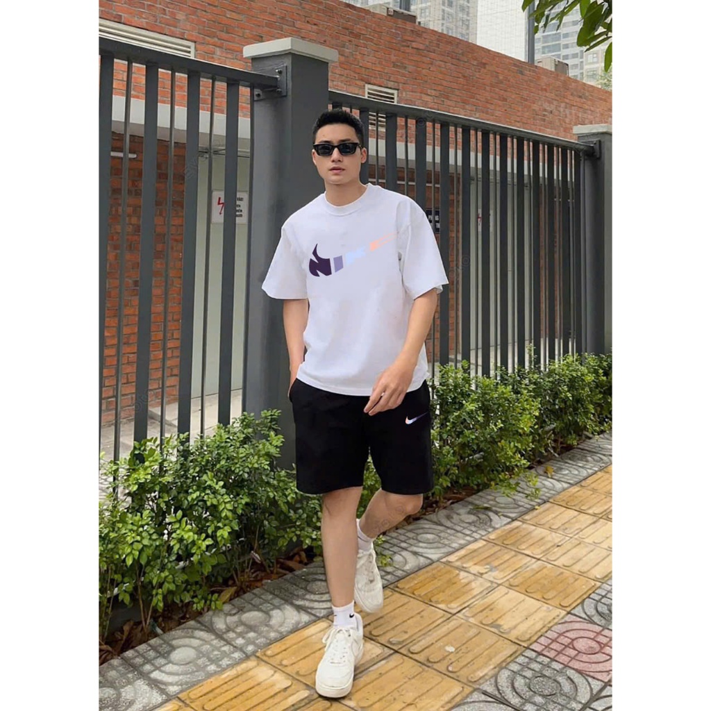 Bộ Quần Áo Nam Cổ Tròn Nike Custom Logo, Bộ Đồ Nam Cao Cấp Siêu Hot Mùa ...