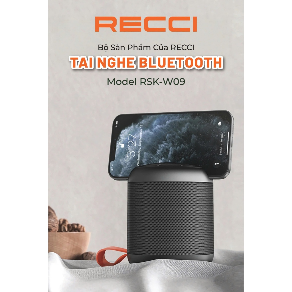 LOA BLUETOOTH RECCI – RSK-W09 | Shopee Việt Nam
